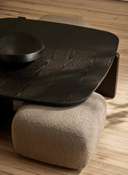 Castor Accent Table - Workshop Collection