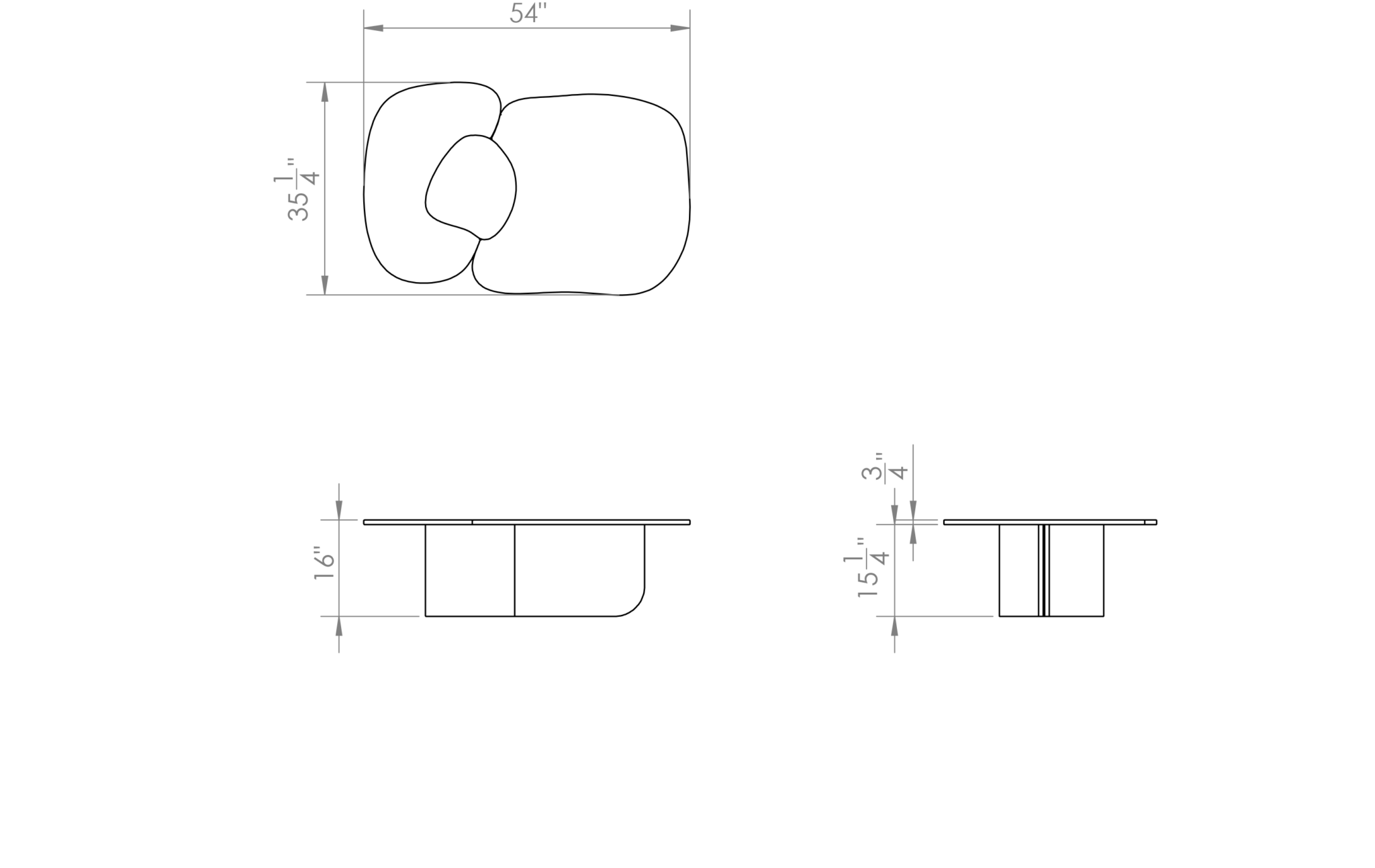 Sumina Coffee Table - Workshop Collection