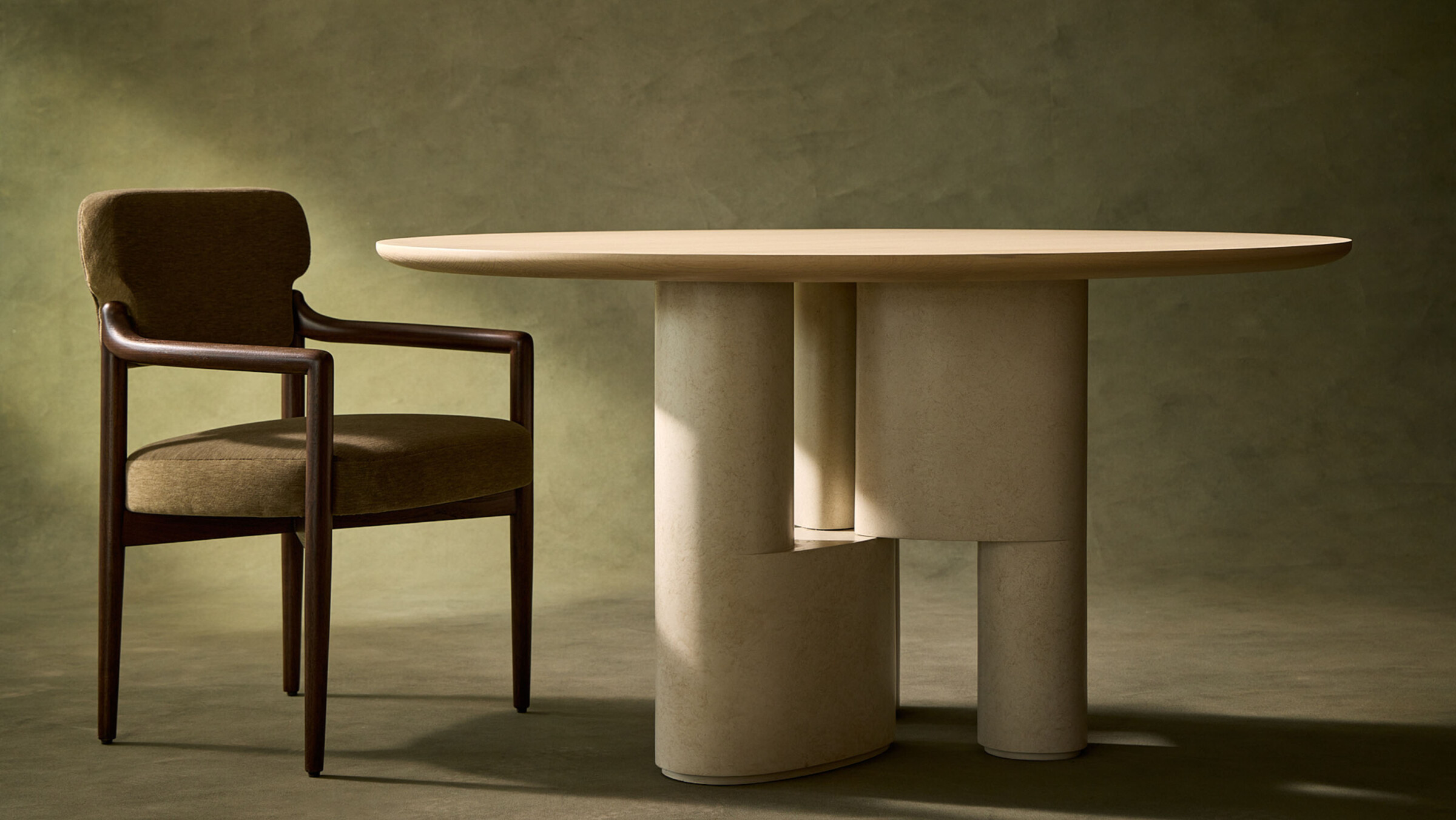 Interval Pedestal Table - Workshop Collection